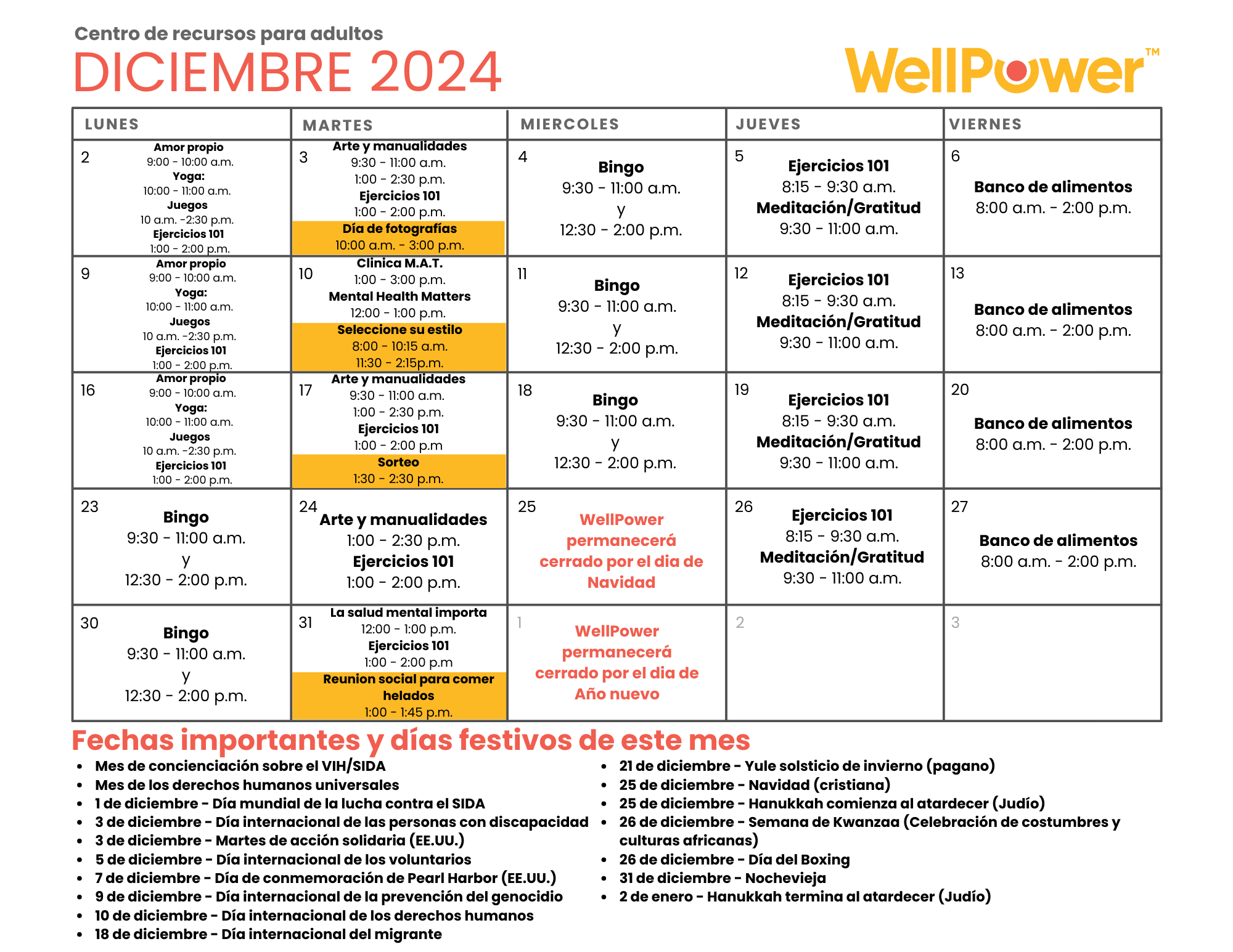 Resource Center Dashboard - WellPower Mental and Behavioral Health ...